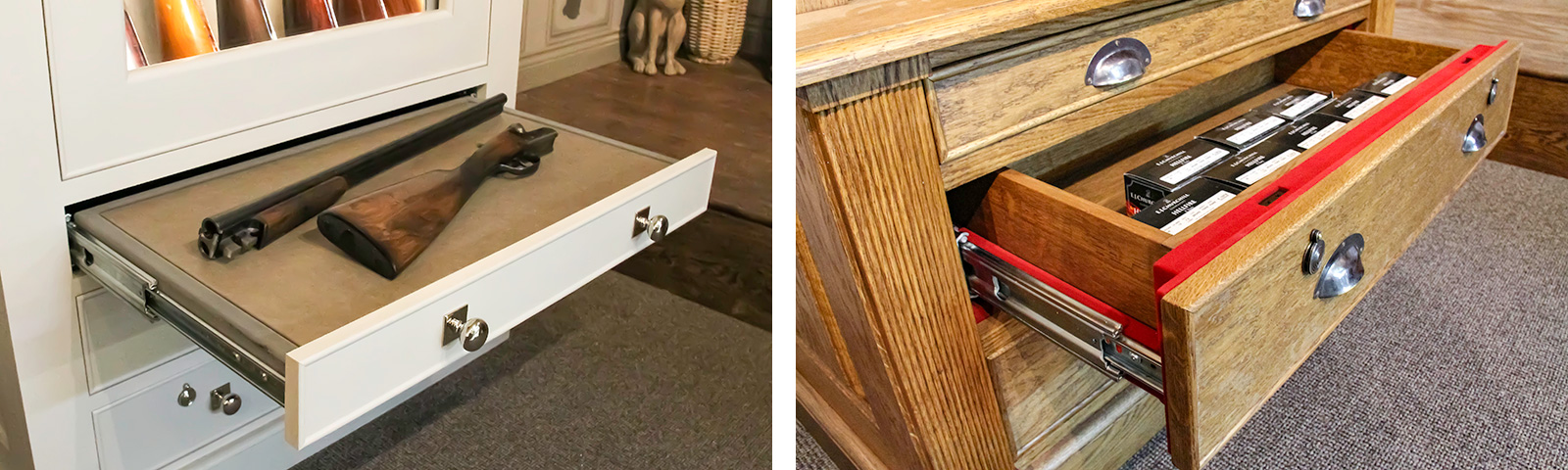 Lancaster Gun Cabinet | The Bespoke Gun Cabinet Company